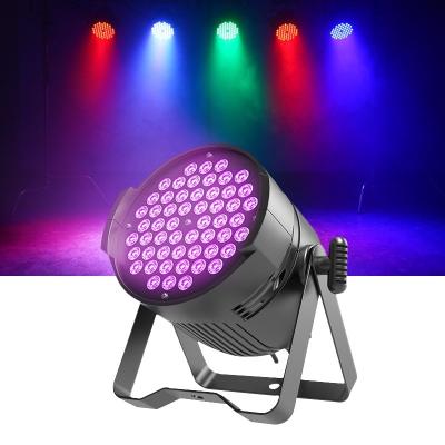 China Lâmpadas Privadas Modelo 54x3w Rgbw Led Dmx Wash 3in1 Par Luz para performance no palco à venda
