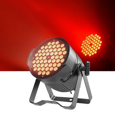 China Impermeável 54*3w RGB 3in1 Led Par Can 64 RGBW Wall Washer Light Dmx para Eventos de Casamento à venda
