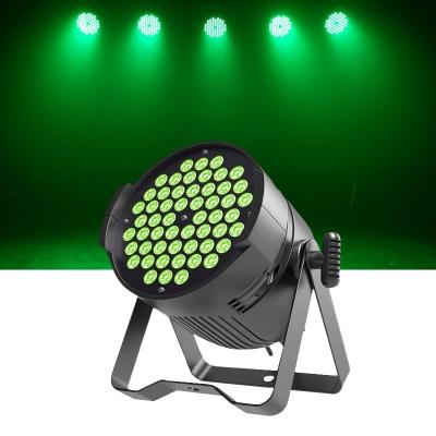 China 54x3w Rgbw Led Stage Lights Modelo Privado Dmx Lava 3in1 Par Light Alumínio para Casamento à venda