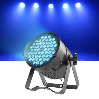 Chine Résistant à l'eau extérieur 54x3w RGB 3 en 1 RGBW chaud frais blanc LED Par lumière pour DJ fête à vendre