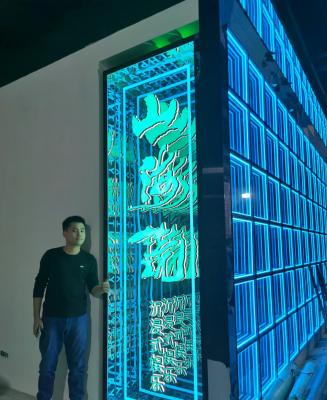 Cina Proiettore 3D mirror acrilico pubblicitario personalizzato in vendita
