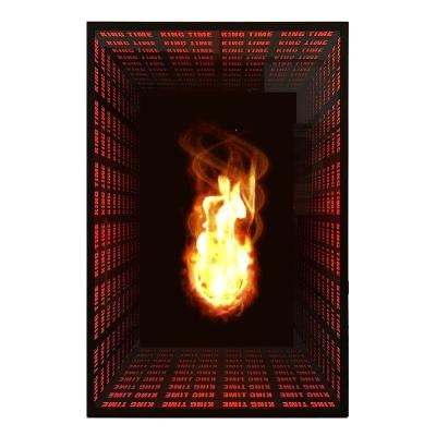 中国 インフィニティミラー LED トラックチャネル文字のための繊細なLEDファン 3Dホログラムディスプレイ 販売のため