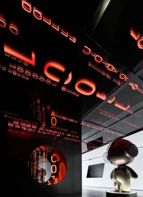 China Transforme o seu edifício com o nosso Projector de Hologramas 3D e o Infinity Mirror Sheet à venda