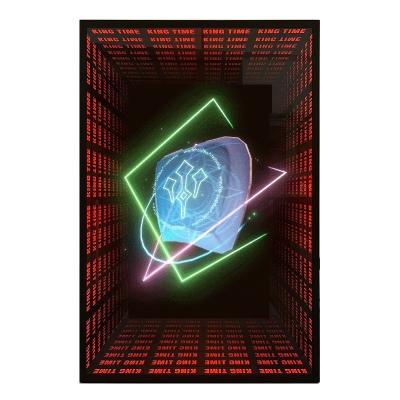 中国 ステンレス鋼ネオンサインライト LEDストライプ インフィニティミラー3Dプロジェクター 販売のため