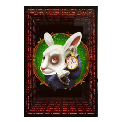 中国 ホログラム3D深淵鏡LEDランプ 300000時間 壁投影のための使用寿命 販売のため