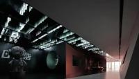 China LED Strips Light Source Delicate 3D Hologram Technology Projector for Abyss Mirror Sheet for sale