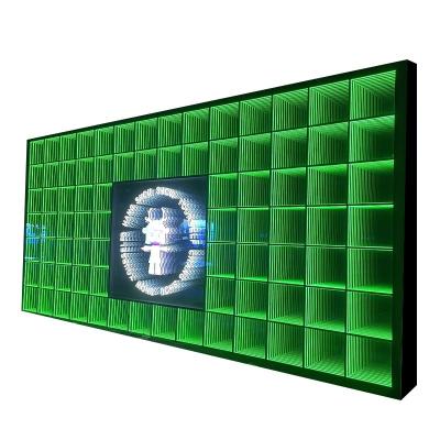 中国 ステンレス鋼ネオン インフィニティミラー LED ロゴ レター ICONS パーティーと家庭の装飾のために 販売のため