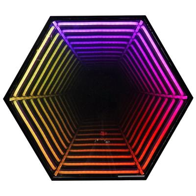 中国 カラフルなカスタマイズされた3Dマジック インフィニティミラー 多層ネオンサイン 販売のため