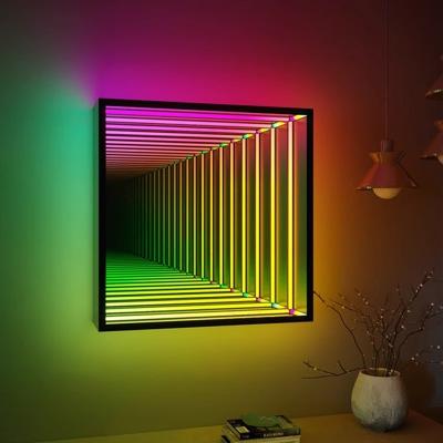 China Magic Mirror Unlimited Custom 3D LED flexível de forma de néon para consumo de energia à venda