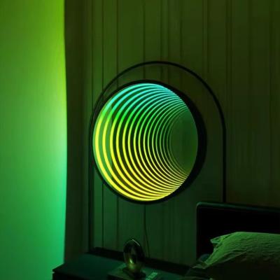 China Magic Mirror Unlimited Custom 3D LED flexível de forma de néon para consumo de energia à venda