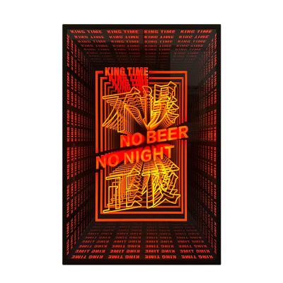 中国 スクロールボルトで吊るしまたは固定 オーダーメイド形状サイズ LED 輝く文字のロゴ 販売のため