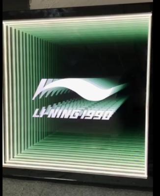 Cina Spazio per lettere personalizzate all'interno/all'esterno Infinity Mirror Art per bar e mostre in vendita