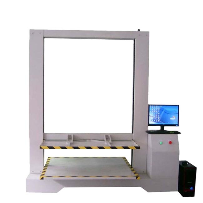 Customized Box Compression Strength Tester in operation