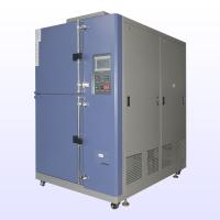 China Custom Made Two Zone Hot Cold Thermal Shock Testing Machine For Building Materials for sale