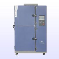 China Custom Made Two Zone Hot Cold Thermal Shock Testing Machine For Building Materials for sale