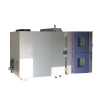 China Custom Two Zone Hot Cold Thermal Shock Test Chamber for sale