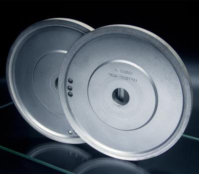 China 150 mm glazen platte V-vormige diamanten slijpwiel voor edging machine Te koop