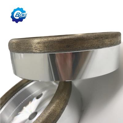 China Boke 130 mm Sintering Carbide Diamant slijpwiel voor glas Voor randproduct Te koop