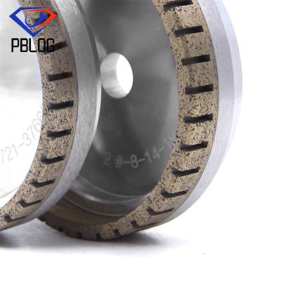 중국 비벨 머신 유리 가장자리 반 세그먼트 맷 다이아몬드 바퀴 판매용