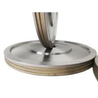 China Optimized Double Groove Glass Processing Grinding Wheels Surface PBLOG for sale