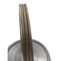 China Optimized Double Groove Glass Processing Grinding Wheels Surface PBLOG for sale