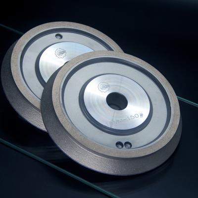 China 150 45 ângulo roda de moagem de borda reta diamante para processamento de vidro boa qualidade à venda