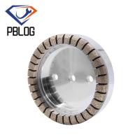 China Segmented Glass Marble Ceramic Cup Shape Chamfering Diamond Wheel for sale