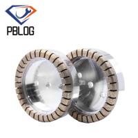 China Segmented Glass Marble Ceramic Cup Shape Chamfering Diamond Wheel for sale