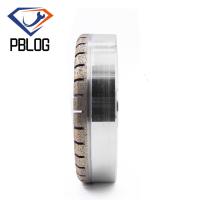 China Segmented Glass Marble Ceramic Cup Shape Chamfering Diamond Wheel for sale