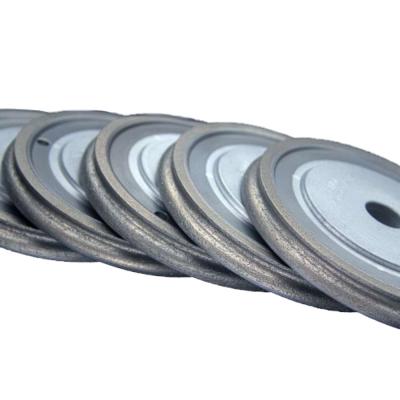 China Produzido em casa D175 Duckbill OG 10MM Largura Roda de moagem de diamantes para vidro e pedra à venda