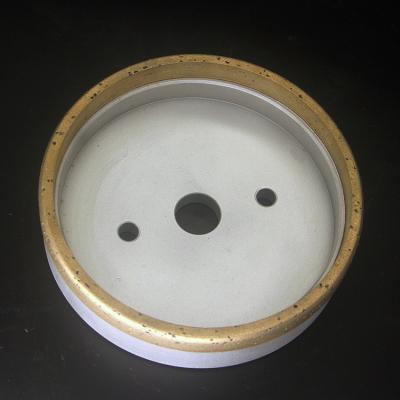 China Roda de diamante de borda de vidro para máquina de vidro à venda