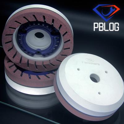 China PBLOG Beveling Resin Wheel Glass Polishing Tools Resin Wheel Resin Powder Grain Exquisite for sale
