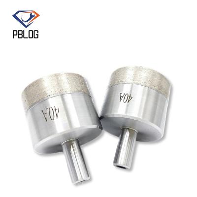 China Manufacture Straight Shank Hole Saw Diamond Glass Drill Bit For Glass for sale