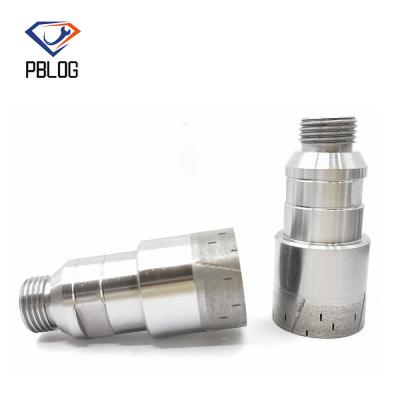 China Manufacture wholesale glass processing tools Diamond thread Glass Drill Bits for sale