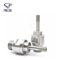 China Customization glass hole saw Threaded Solid Sintered Diamond drill Bits for sale