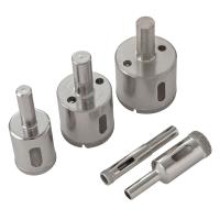 China Electroplated Ceramic Drill Bits Plating / Sintering Diamond Coring Drill Bits for sale