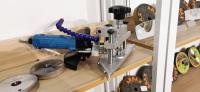 China Pneumatic Glass Edging Machine Portable Glass Chamfering Machine for sale