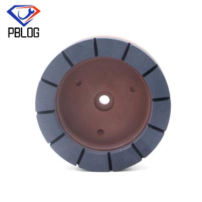 China Brown Segmented Diamond Cup Wheel No Scratch Cup Type Grinding Wheel for sale