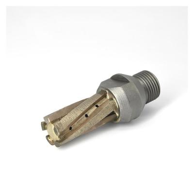 China Glass Sintered Diamond Core Drill Bits Electroplating Shank Drill Bits for sale