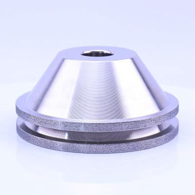 China ODM Electroplated Grinding Wheel Grit Silver Diamond Surface Grinding Wheel for sale