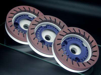 China Beveling Machine Slate Resin Grinding Wheel Glass Diamond Bowl Shape for sale