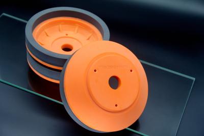 China OEM Slate Orange Resin Grinding Wheel Diamond Edging Bowl Shape for sale
