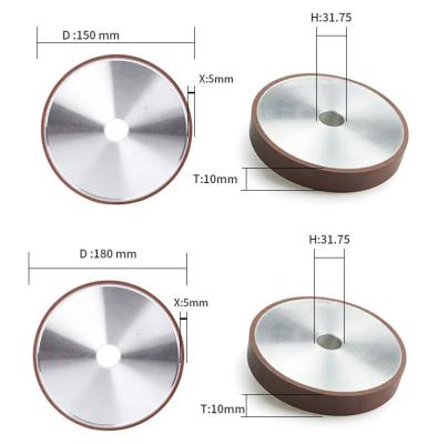 China Carbide High Speed CBN Grinding Wheel Abrasive Resin Diamond for sale