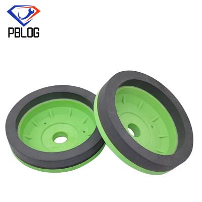 China Hardness White Brown Cup Wheel For Thin Glass Grinding Diameter 100-175mm for sale