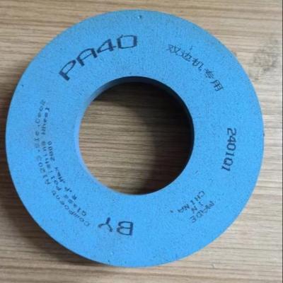 China Blue Resin Wheel High Sharpness Grit 60 For Double Edge/Beveling Machine for sale