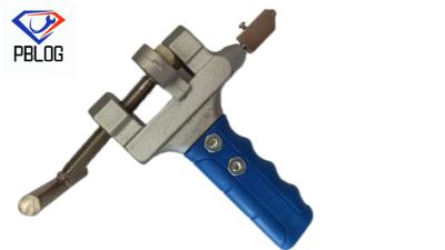 China plastic handle glass pile and cutter for sale