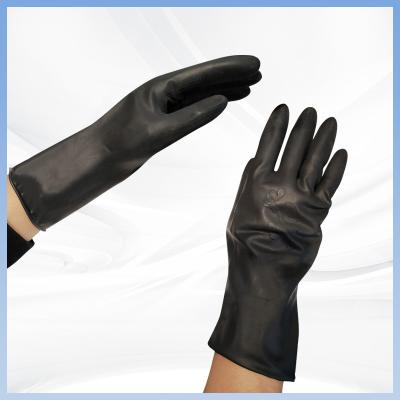 China Oil Resistant Thick Disposable Latex Gloves For Industrial Janitorial for sale