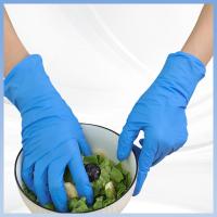 China Blue PVC Disposable Examination Gloves Individually Packaged 100pcs Box S M L XL for sale