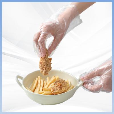 Cina L'alcali acido della prova rinforza i guanti eliminabili del polietilene dei guanti della mano per alimento in vendita