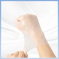 China Disposable CPE Gloves Food Grade Transparent Hand Protection S M L XL 100pcs Box for sale